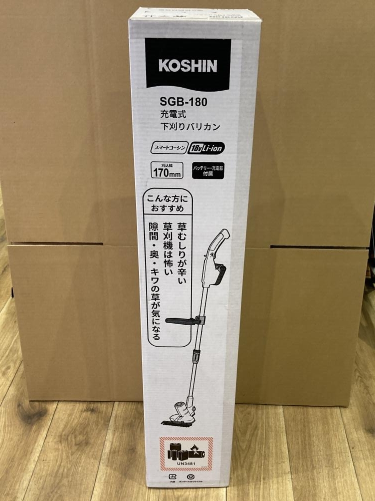 Yahoo!オークション - 019 未開封品・即決価格 工進 KOSHIN 充電式下刈...