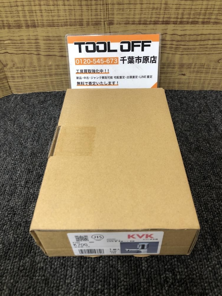 Yahoo!オークション - 017 未開封品・即決価格 KVK 立水栓 K70G