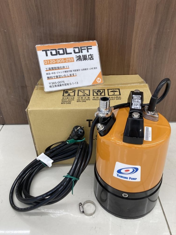 Yahoo!オークション - 016 未使用品・即決価格 ツルミ 水中ポンプ LSC1...