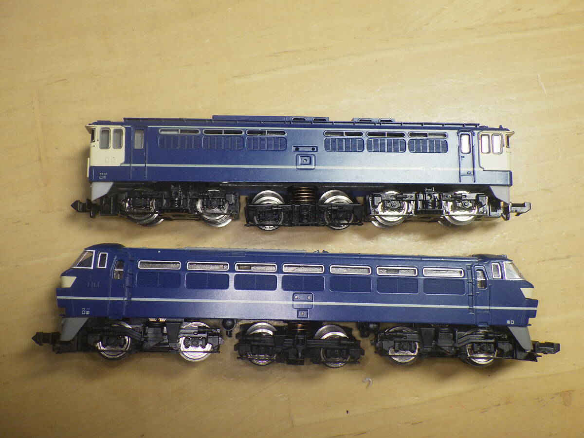 Yahoo!オークション - ジャンク No.72 TOMIX EF65 EF66 電気機関車 2両...