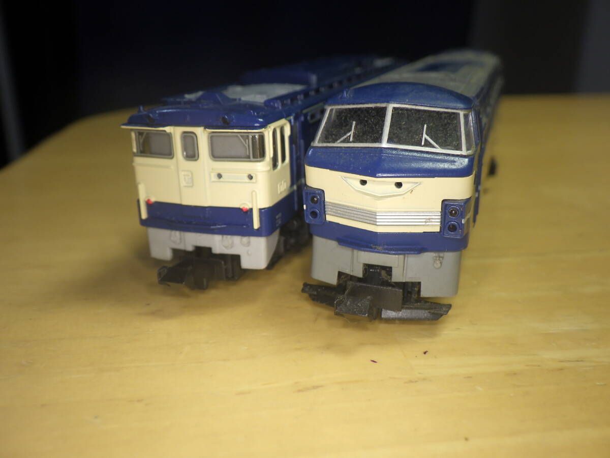 Yahoo!オークション - ジャンク No.72 TOMIX EF65 EF66 電気機関車 2両...