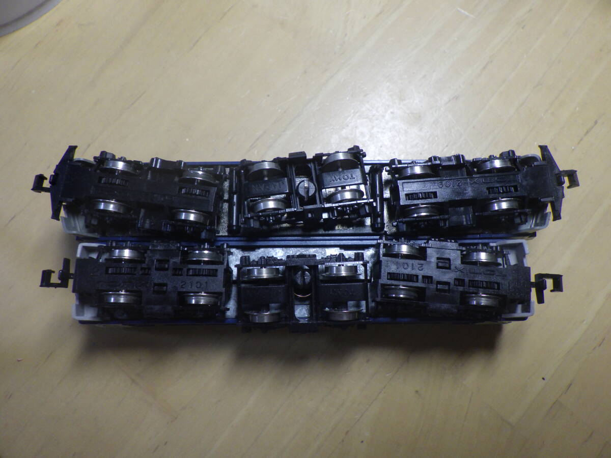 Yahoo!オークション - ジャンク No.72 TOMIX EF65 EF66 電気機関車 2両...