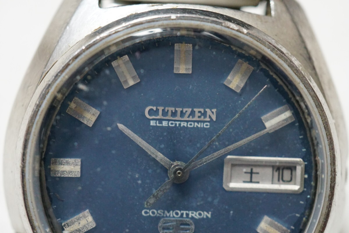 Yahoo!オークション - F728 CITIZEN/シチズン COSMOTRON コスモトロン ...