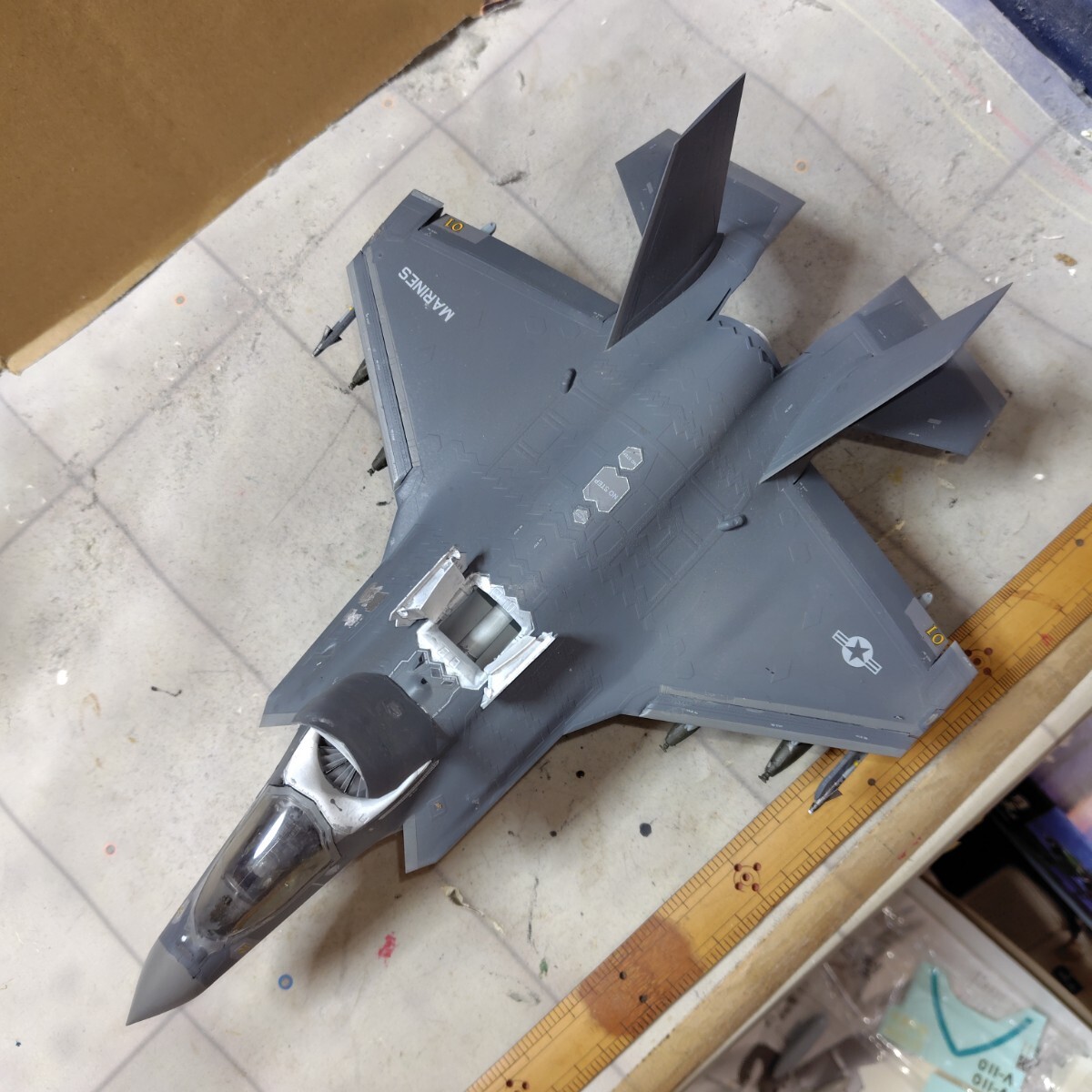 Yahoo!オークション - 1/48 アメリカ海兵隊 F35B完成品