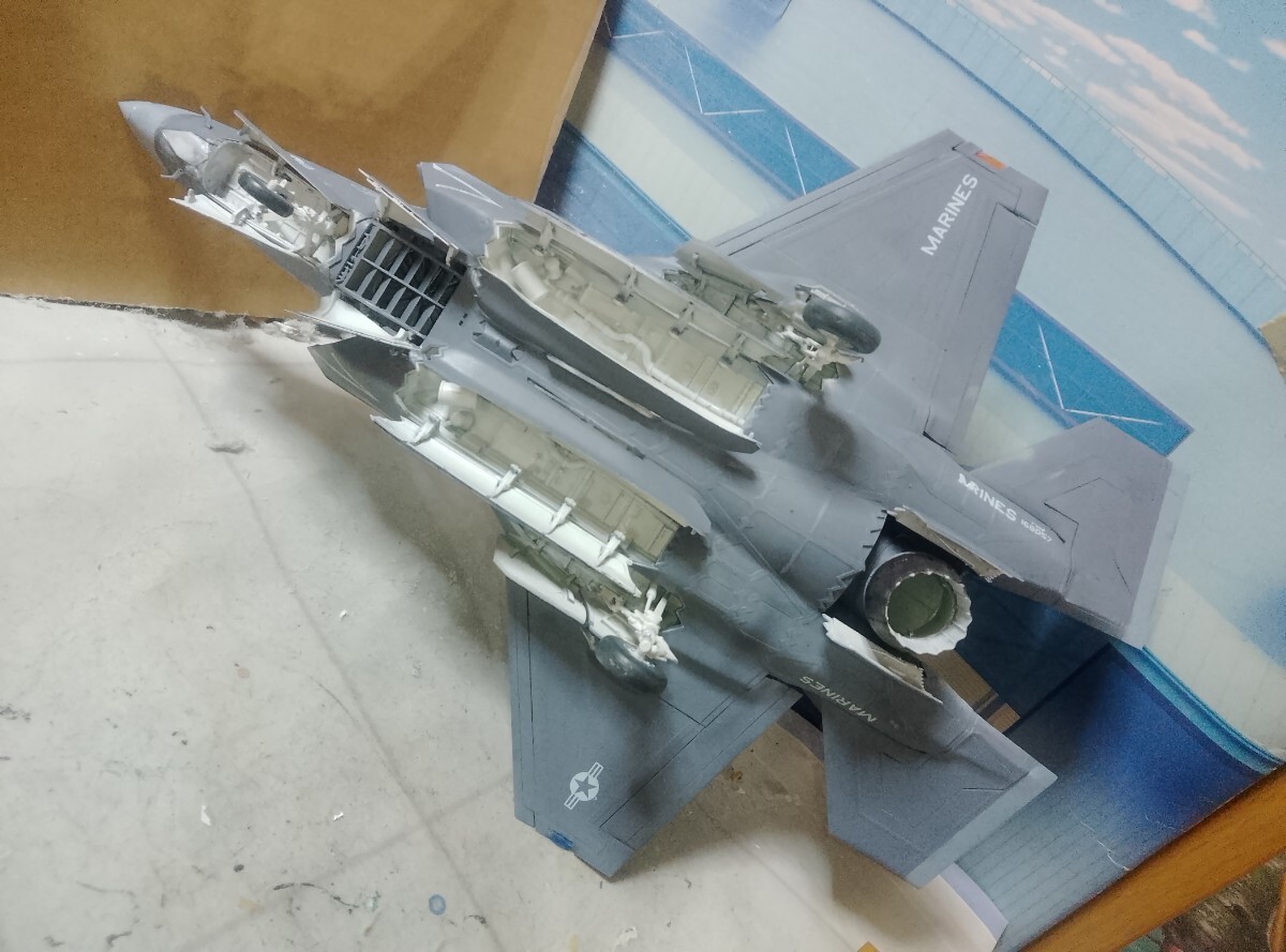 Yahoo!オークション - 1/48 アメリカ海兵隊 F35B完成品