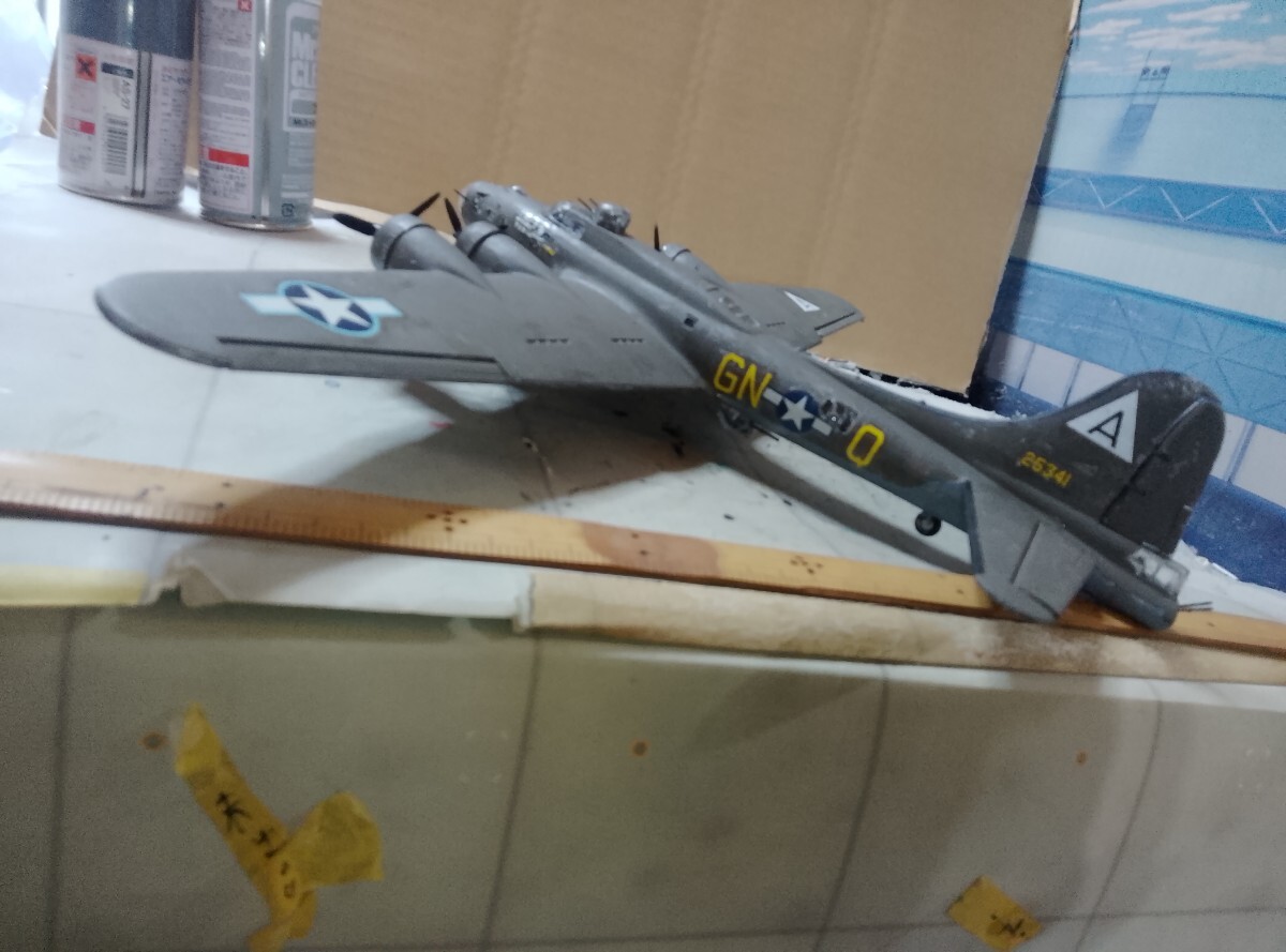 Yahoo!オークション - 1/72 アメリカ陸軍 B17完成品