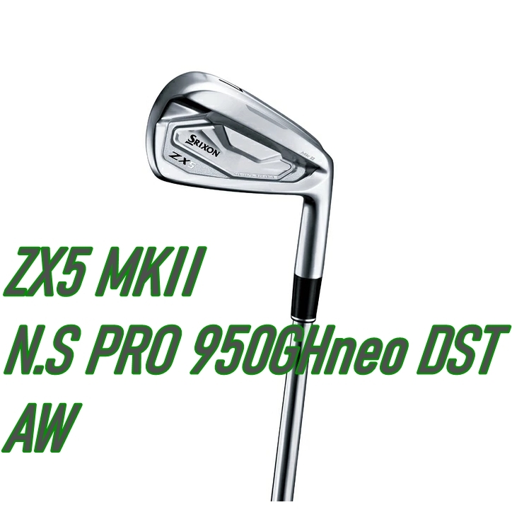Yahoo!オークション - スリクソン zx5 mk2 アイアン AW単品 N.S pro 95...