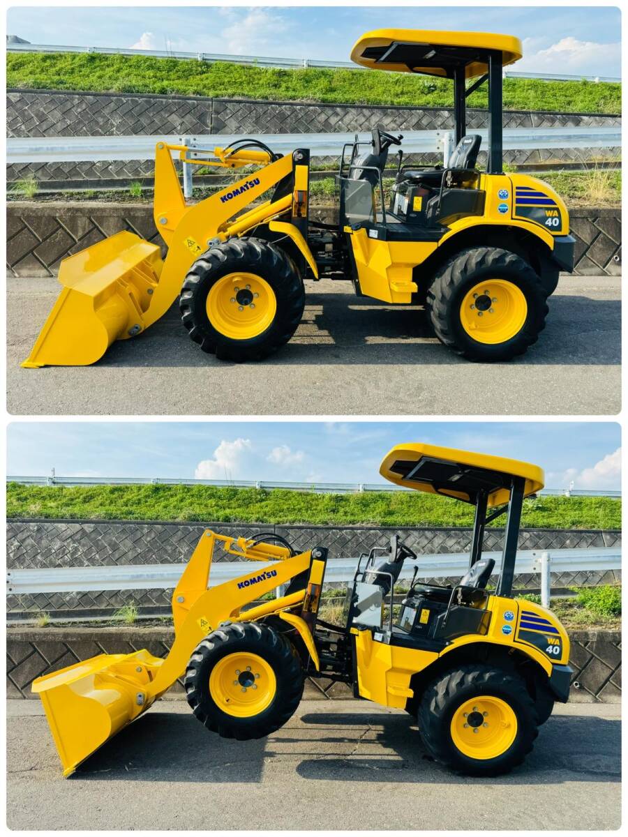 Yahoo!オークション - 平成26(2014)年 コマツ WA40-6 ミニホイールロー...