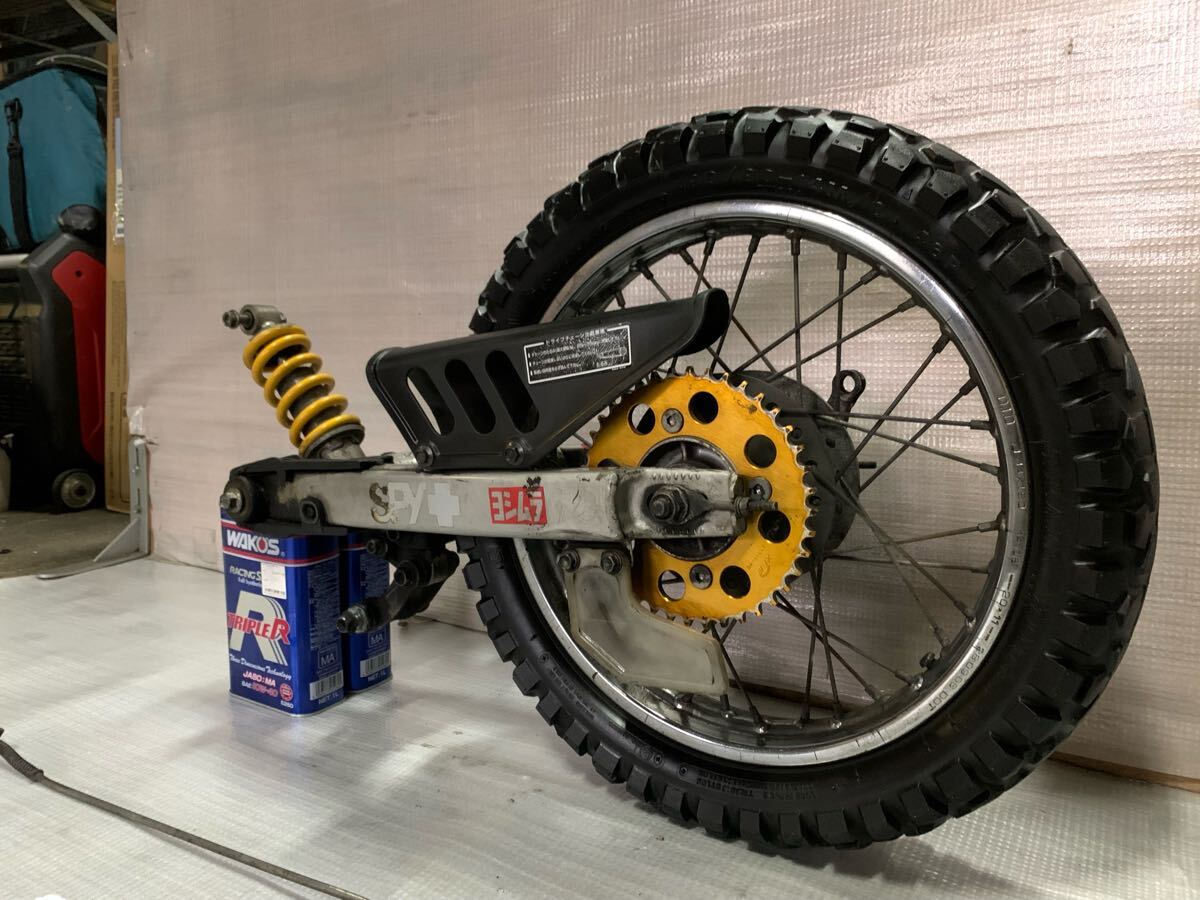 【樂淘letao】日本代購代標第一品牌－ホンダ エイプ XR スポーク ホイール ゴールド スプロケ スイングアーム ペダル サス XR50 XR100 モタード HD13 AC16 HC07 ...