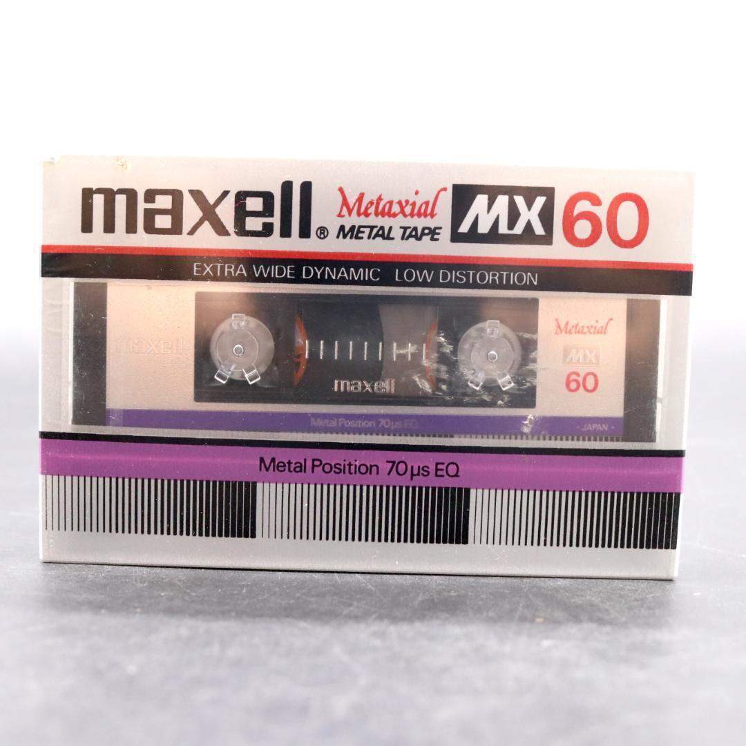 Yahoo!オークション - CC1112未使用maxell MX60 カセットテープメタル...