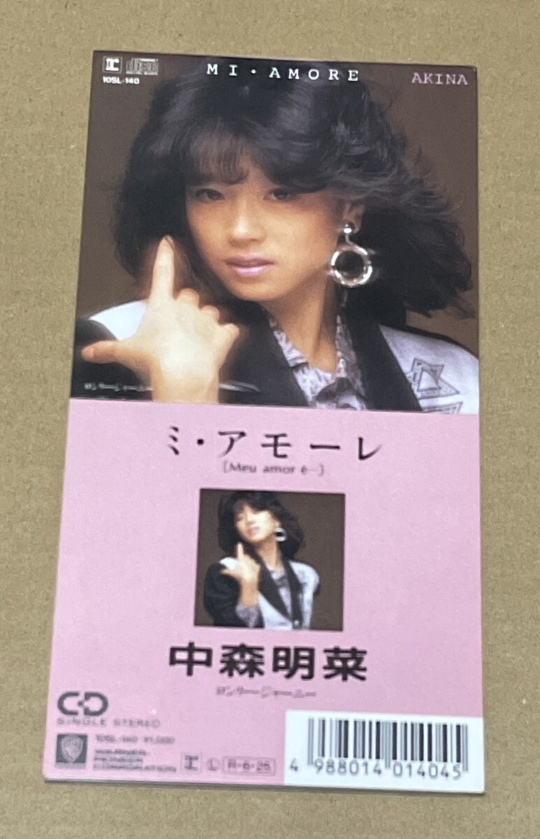 Yahoo!オークション - 送料込 中森明菜 ミ・アモーレ Mi Amore 8cmCD ...