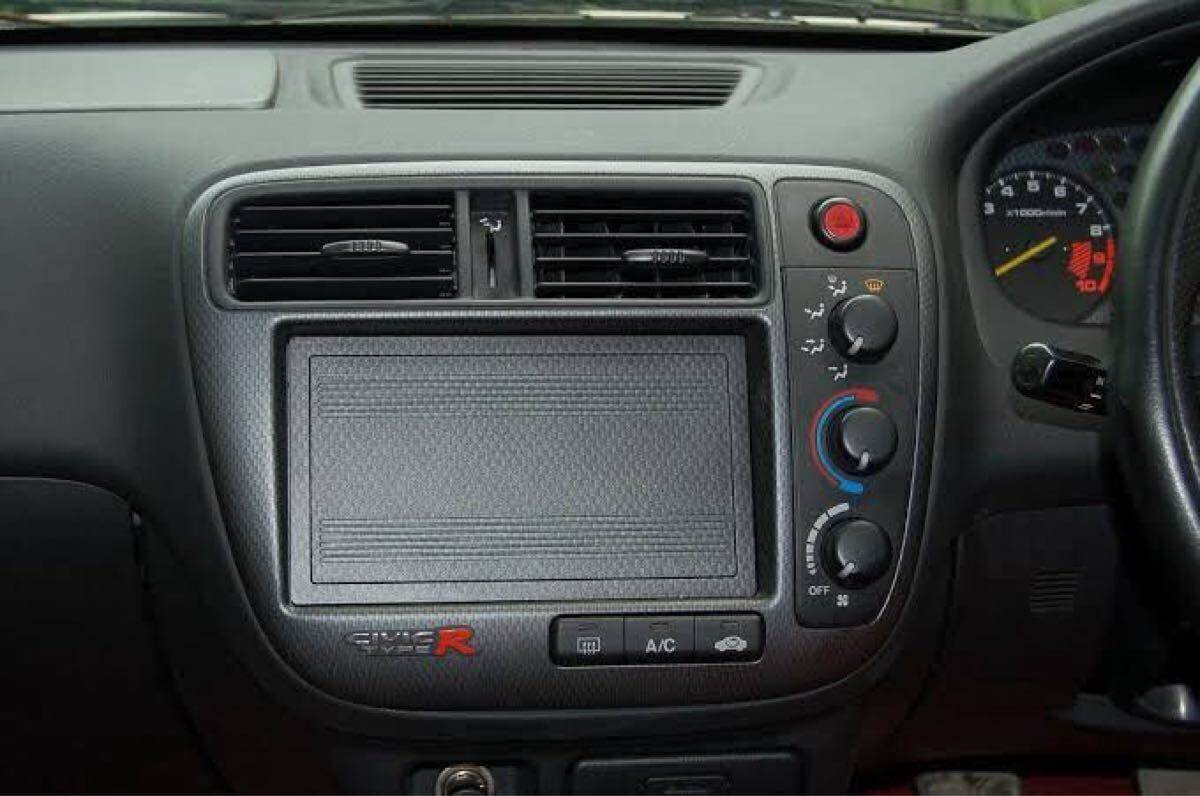 ホンダ純正 2din オーディオレスパネル インストルメントパネル 追加メーター EG6 DC2 EK9 DC5 EP3 FD2 シビック インテグラ usdm jdm(計器、追加メーター関連 ...