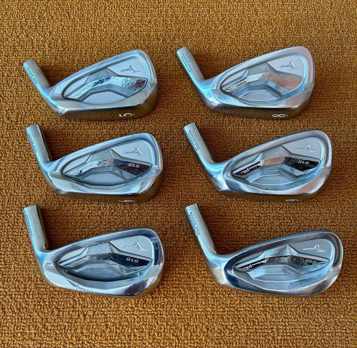 Yahoo!オークション - Mizuno Pro 918 / ミズノ プロ 918 アイアンヘッ...