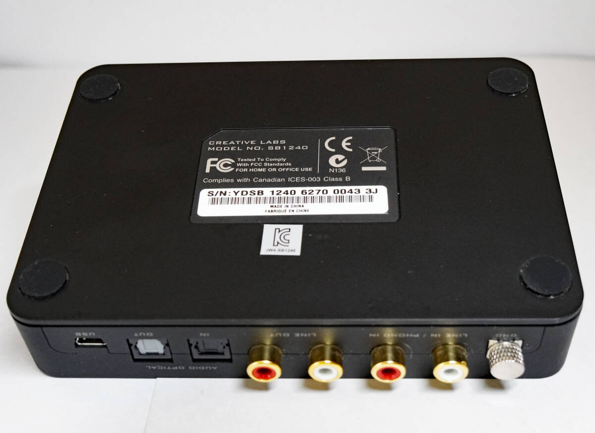 Yahoo!オークション - SBX CREATIVE USB Sound BLASTER Digital Music...