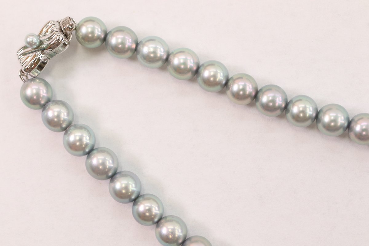 Yahoo!オークション - TASAKI タサキ 田崎真珠 留め具 シルバー 約7.0-...