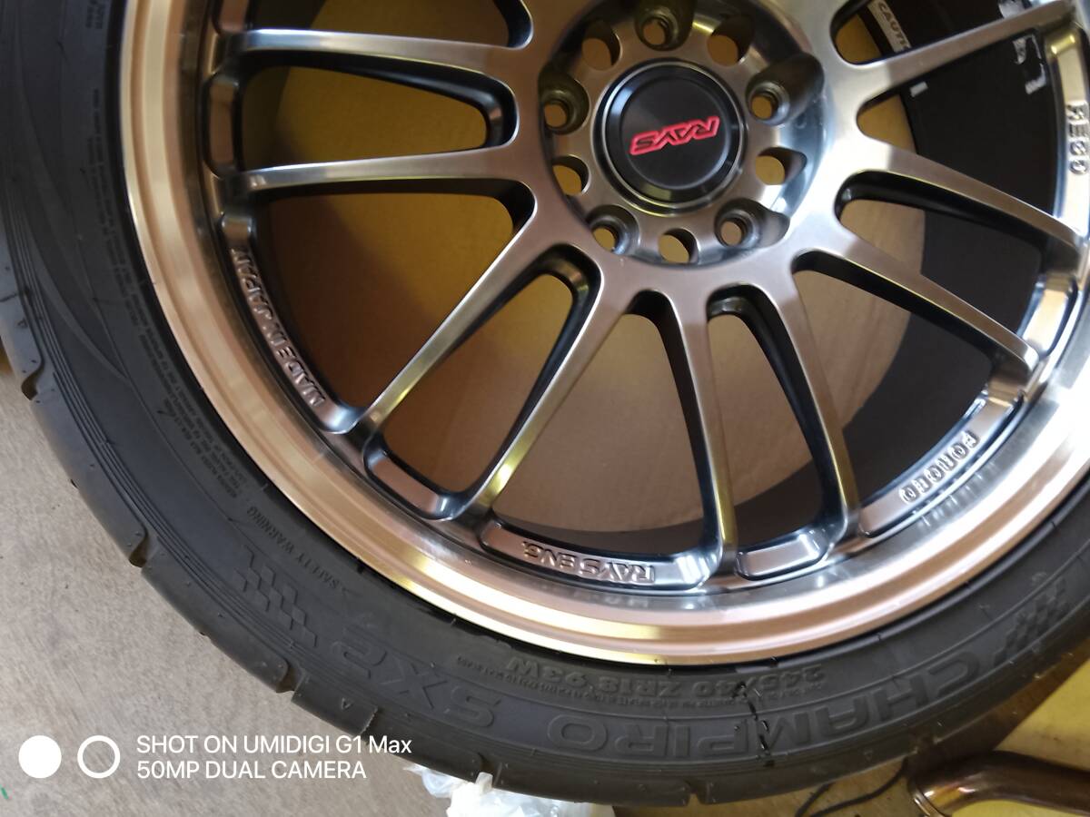 Yahoo!オークション - RAYS VOLKRACING RE30 18×9J 50 245/40 ZR...