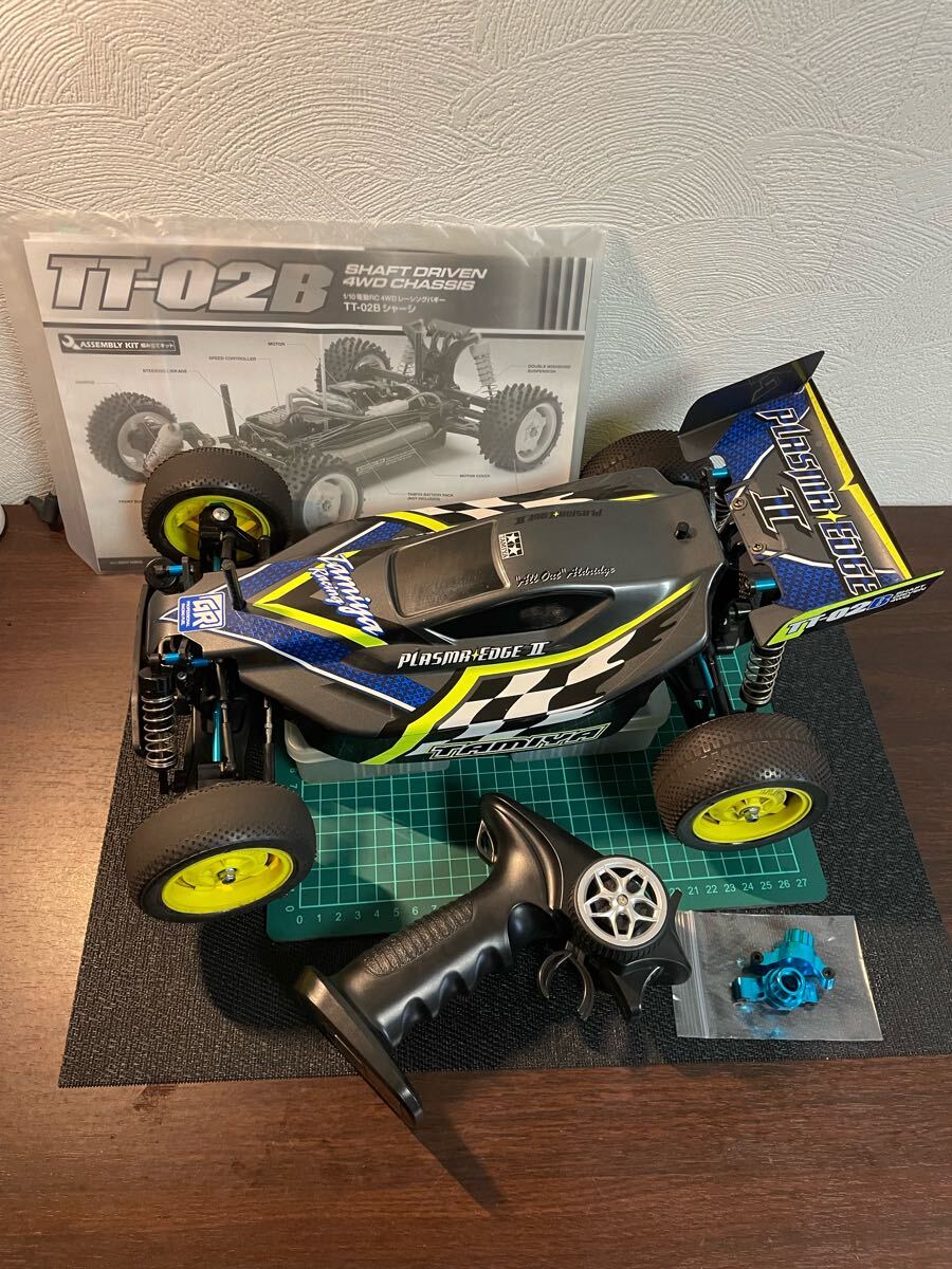 Yahoo!オークション - 1円スタート タミヤTT02Bカスタムオプションパー...