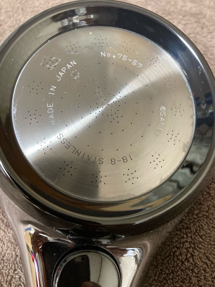 Yahoo!オークション - SANEI(サンエイ) FBシャワーヘッド レイニーメタ...