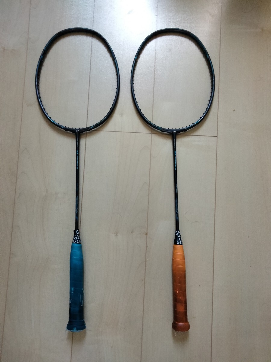 Yahoo!オークション - バドミントンラケット 3UG5 Zフォース2 ヒビあり...