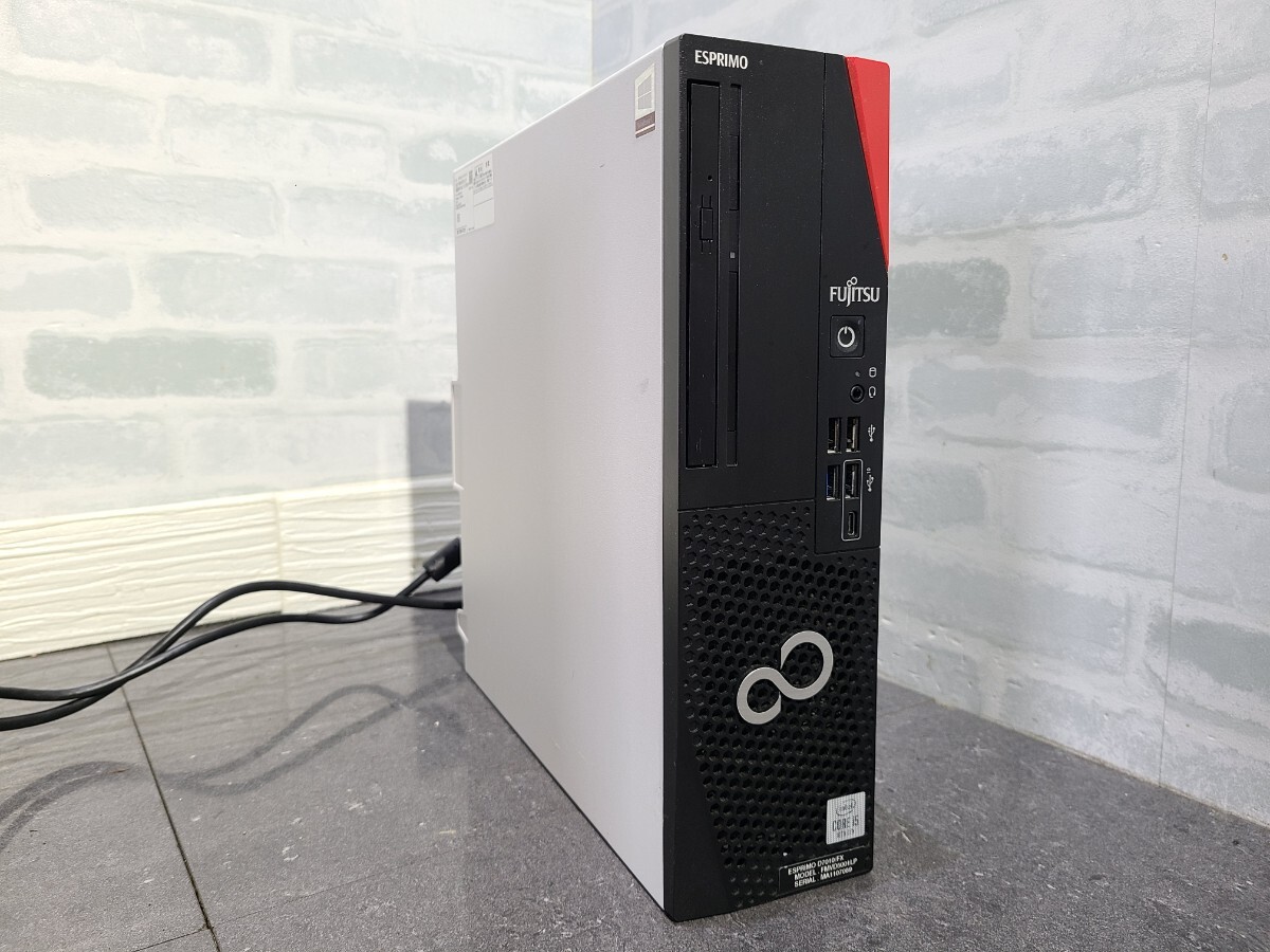 現状品 管2R11 FUJITSU ESPRIMO D7010/FX FMVD5001LP デスクトップ CPU core i5-10500 Bios起動OK HDD無し メモリー8GB ...