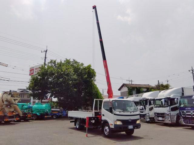 Yahoo!オークション - 13315[クレーン付 平ボディ] H23 デュトロ 古河...