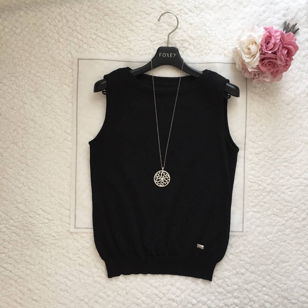 Yahoo!オークション - フォクシー foxey【DM掲載品】ニット セーター ...