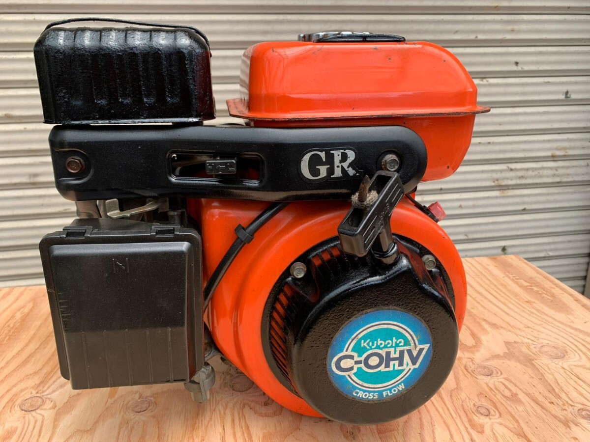 Yahoo!オークション - クボタ エンジン GR170 6.1馬力 ガソリンエンジ...
