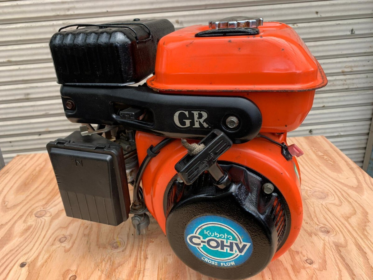 Yahoo!オークション - クボタ エンジン GR170 6.1馬力 ガソリンエンジ...