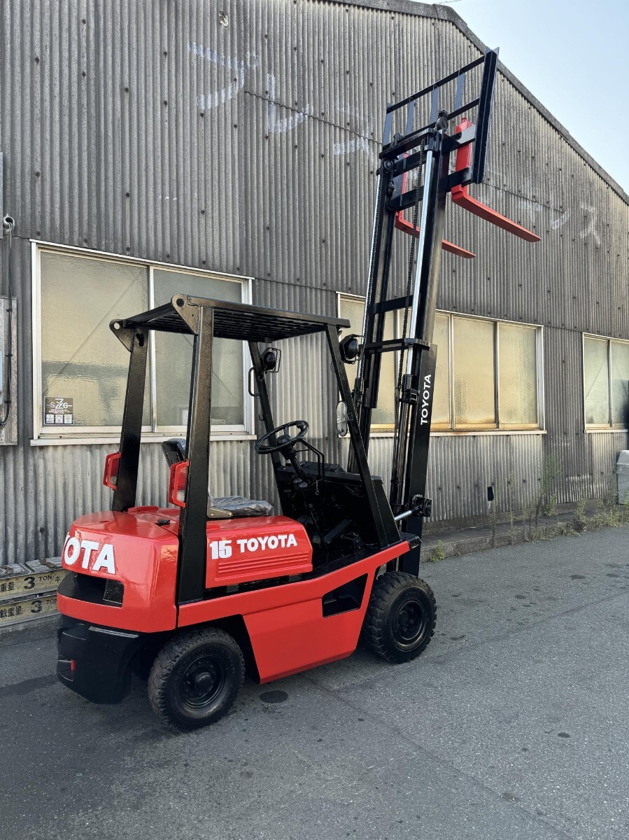 Yahoo!オークション - トヨタ フォークリフト 4FG15ガソリン車 パワス...