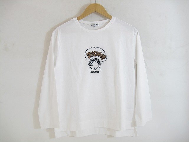 Yahoo!オークション - PICONE/ピッコーネ スパンコール刺繍 カットソー...