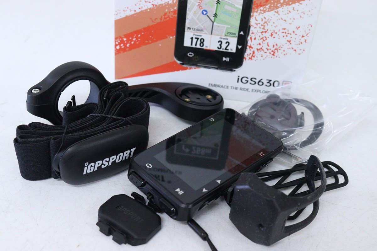 Yahoo!オークション - IGPSPORT iGS 630 日本語対応 GPSサイクルコン...