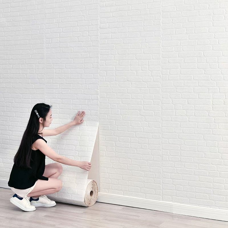 Yahoo!オークション - 50m 3D 壁紙 ウォールステッカー ウォールシート...