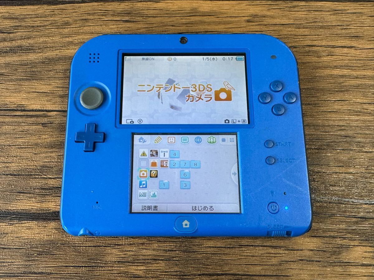 Yahoo!オークション - Nintendo 2DS ブルー 60