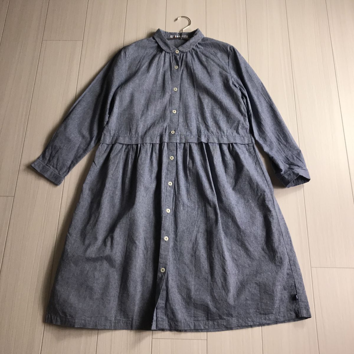 Yahoo!オークション - T'Bis studio 丸襟 ギャザー ワンピース