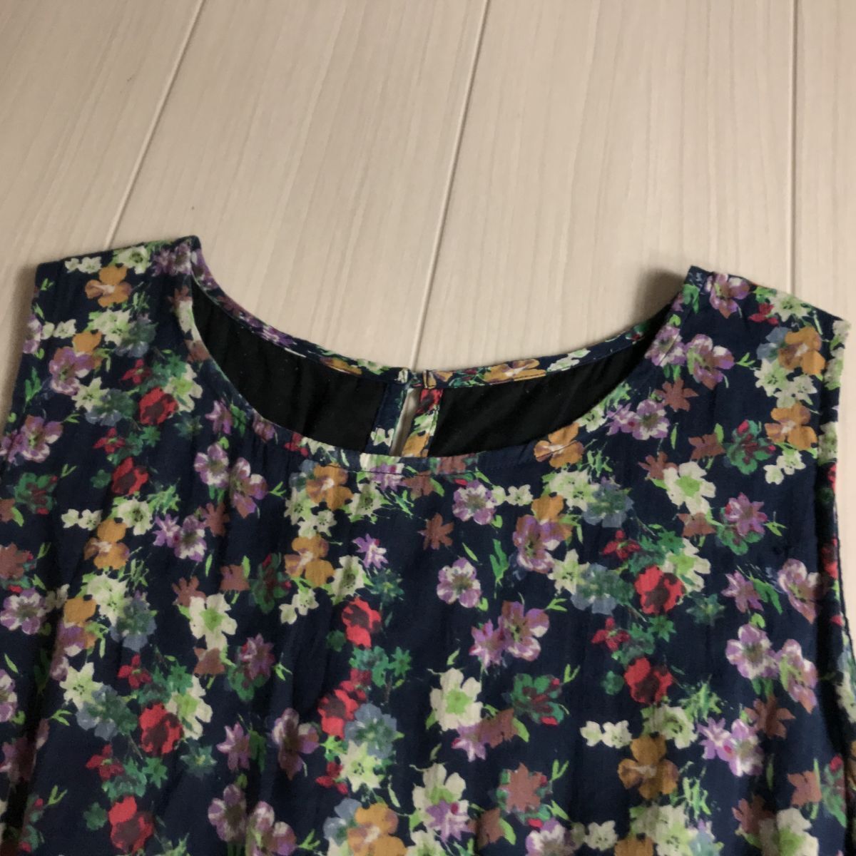 Yahoo!オークション - zootie ズーティー 花柄 インド綿 ノースリーブ...