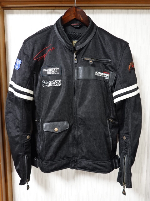 0725 コミネ KOMINE ジャケット 2XL 大きいサイズ 黒 07-301 プロテクター付(XLサイズ以上)｜売買されたオークション情報、yahooの商品情報をアーカイブ公開 ...