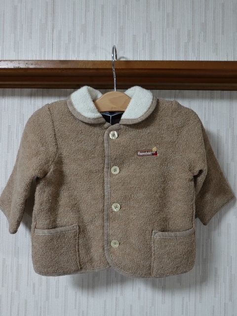 Yahoo!オークション - 0730 ファミリア familiar ジャケット 80 新品 ...