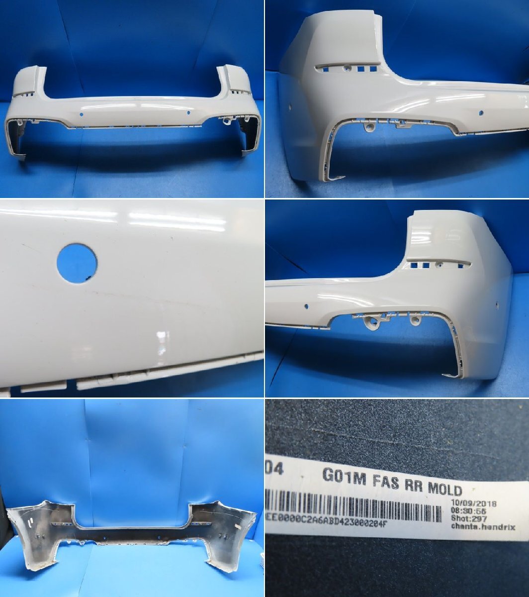 Yahoo!オークション - BMW X3 Mスポーツ G01 純正 リアバンパー (m009...