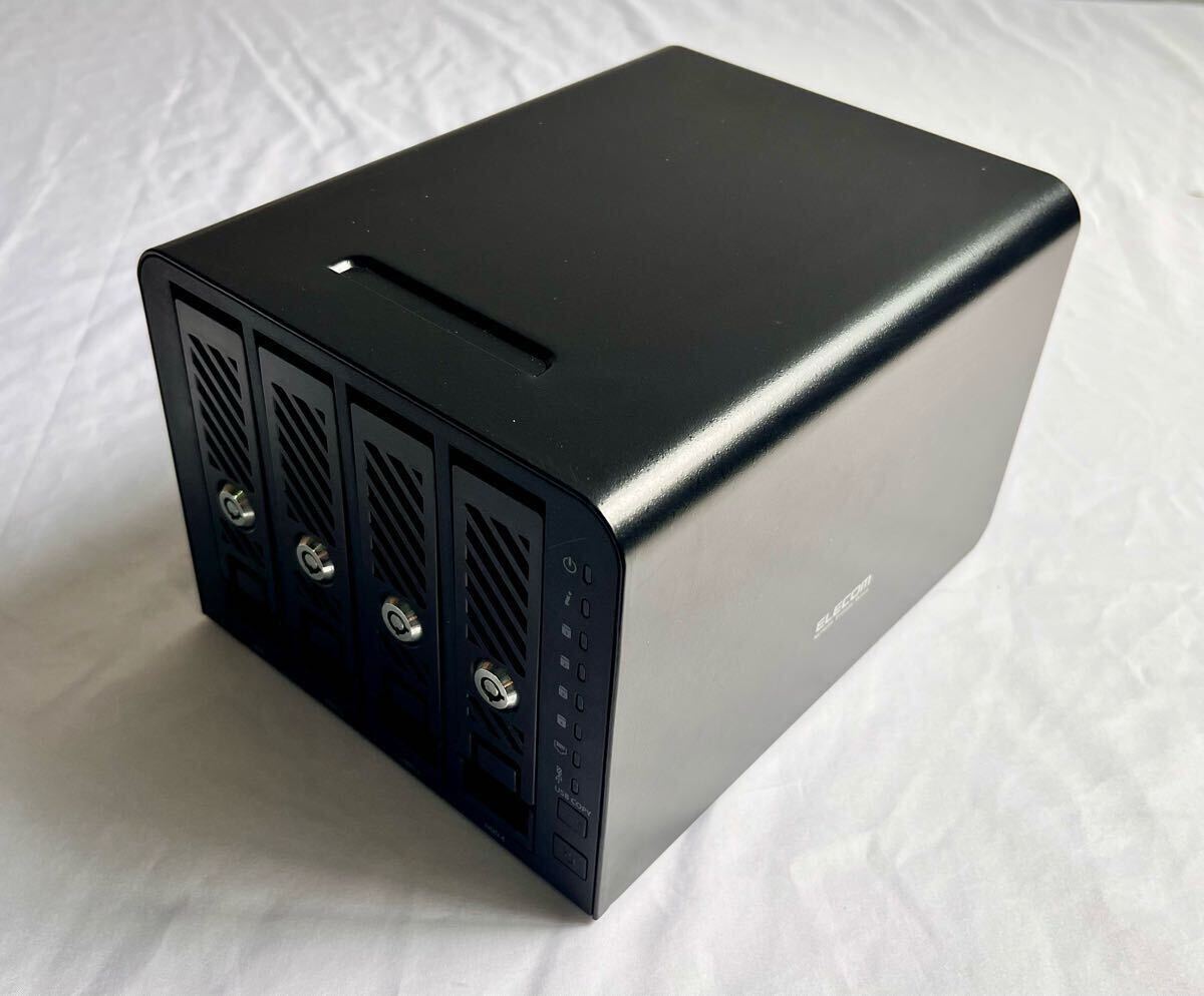 Yahoo!オークション - ③【本体のみ】ELECOM エレコム NAS NSR-6S4T4BL...