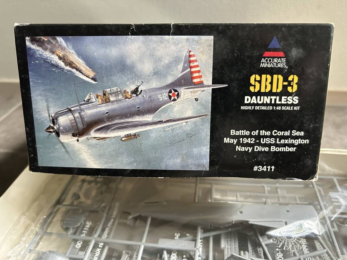 Yahoo!オークション - アキュレイト 1/48 SBD-3 ドーントレス 珊瑚海海...