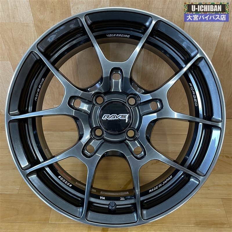 Yahoo!オークション - 鍛造 レイズ RAYS VOLK RACING G025 HK 6.0J 16...