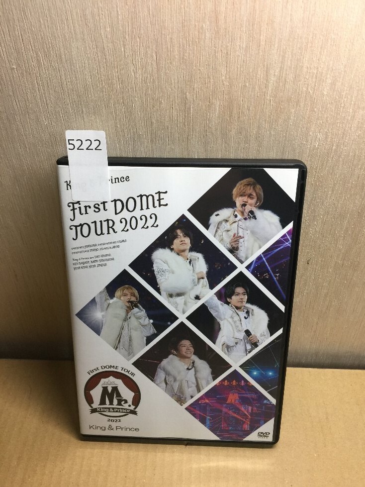 Yahoo!オークション - 5222 3DVD King & Prince First DOME TOUR 2022 ...