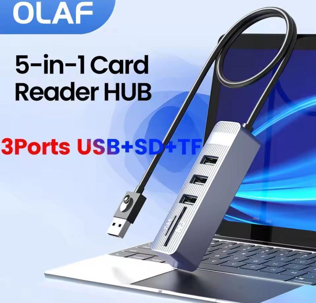 Yahoo!オークション - OLAF 5-in-1 Card Reader HUB