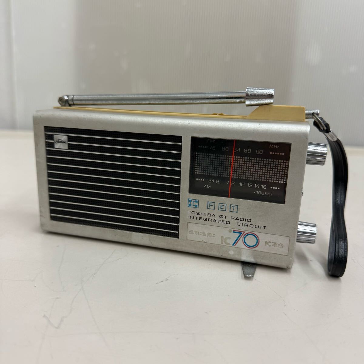 Yahoo!オークション - AMM0 東芝 TOSHIBA GT RADIO IC-70 ラジオ 昭和...
