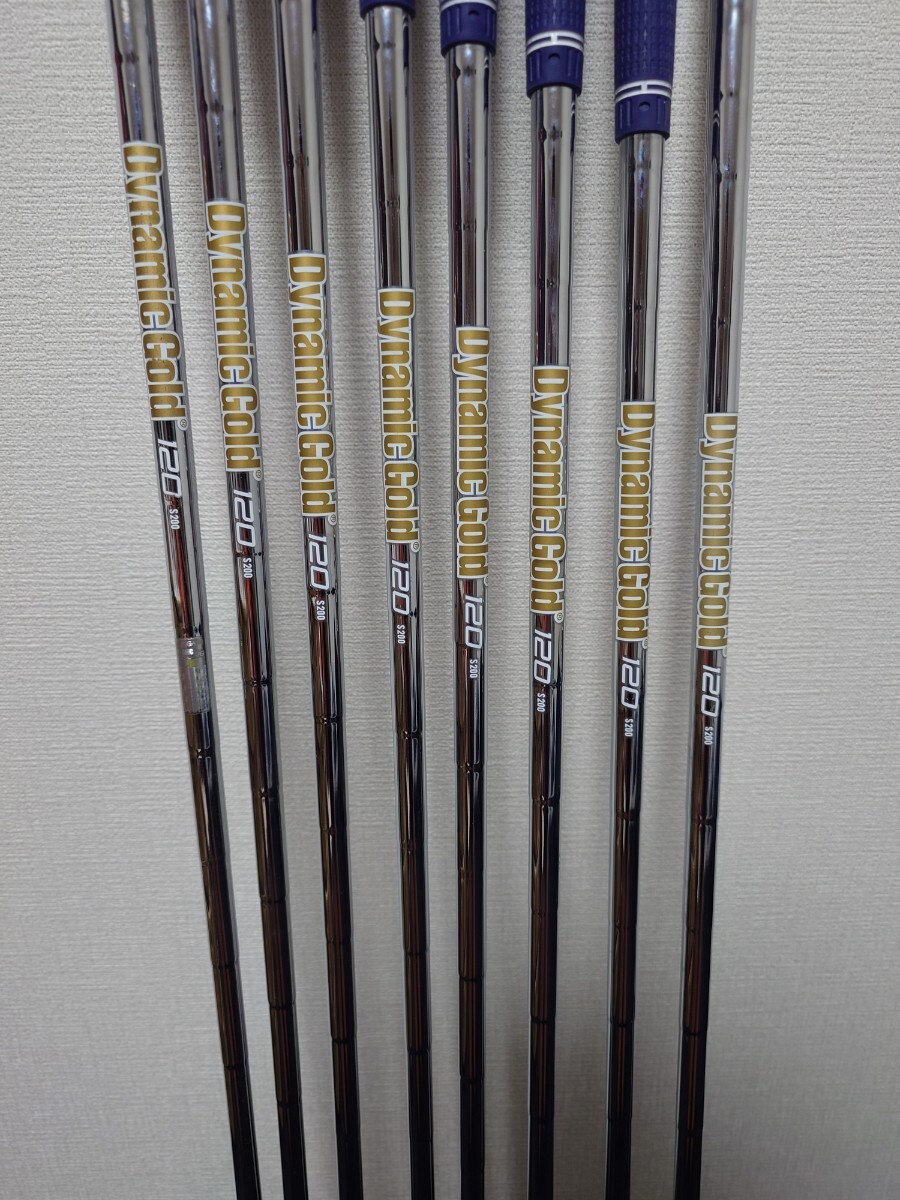 Yahoo!オークション - DynamicGold 120 S200 4-PW+W 8本セット DG120 ...