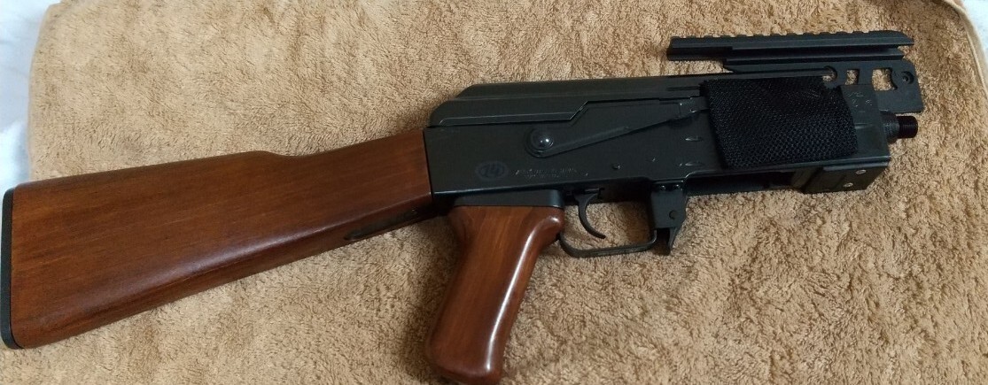 Yahoo!オークション - 東京マルイ AK47R 18禁初速カスタム