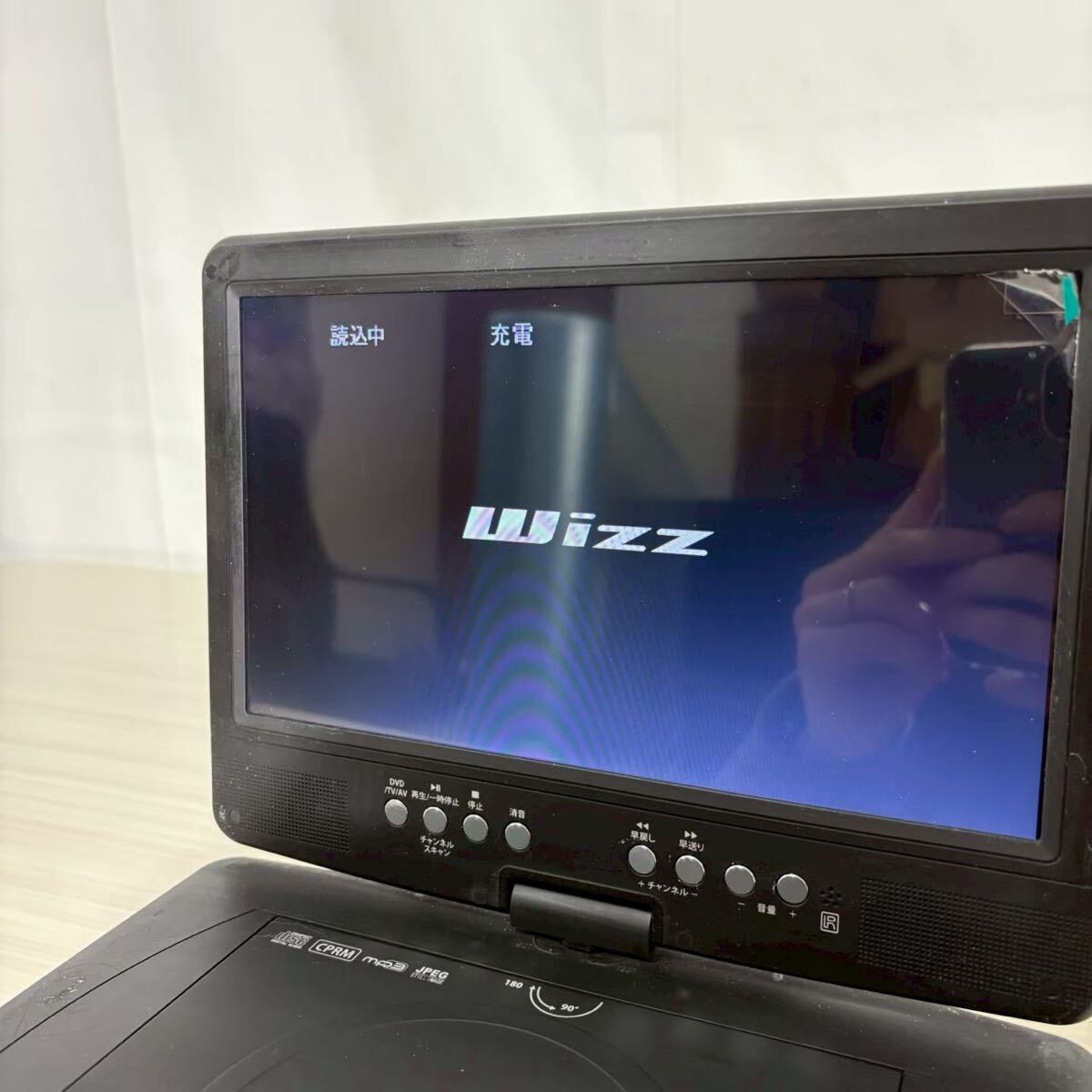 Yahoo!オークション - Y627/ダイニチ Wizz ポータブルDVDプレーヤー DV...