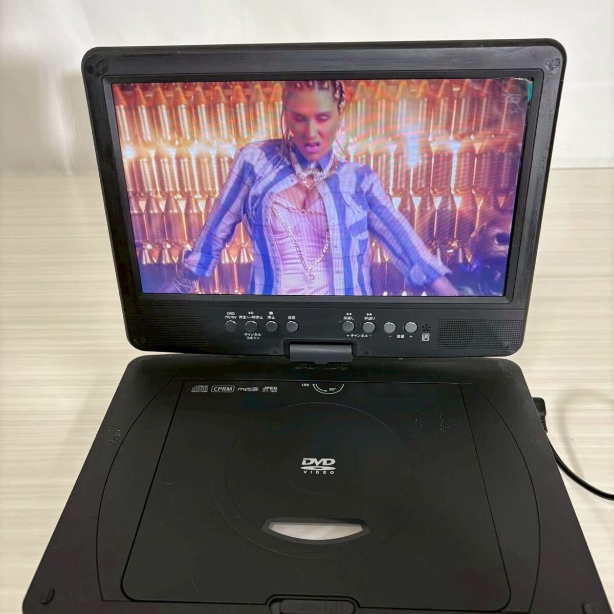 Yahoo!オークション - Y627/ダイニチ Wizz ポータブルDVDプレーヤー DV...