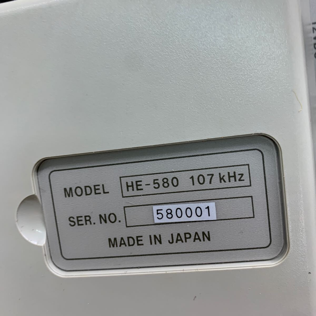 Yahoo!オークション - K543 SD-250711-62 HONDEX ホンデックス HE-580 ...