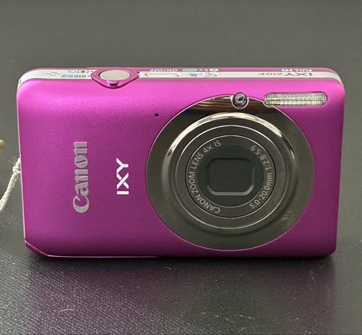 Yahoo!オークション - Canon IXY 210F ピンク コンパクトデジタルカメ...